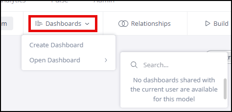 Creating and Using Dashboards - Quick Start Guide