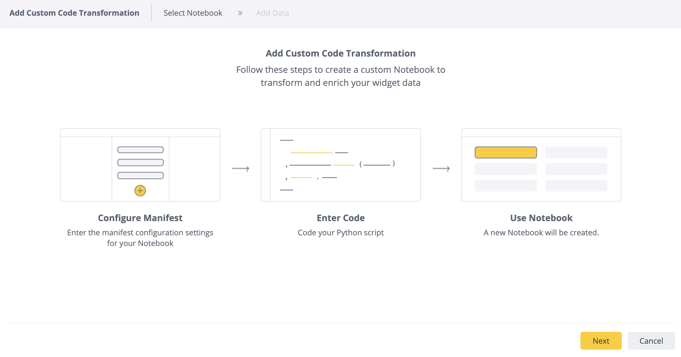 Custom Code Transformation for Query Results